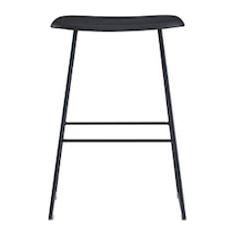 Noir Stool - Sleek Black Design in 3 Heights