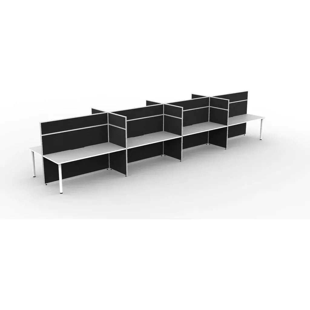 SHUSH30 Desk System – 8 Person, Customisable