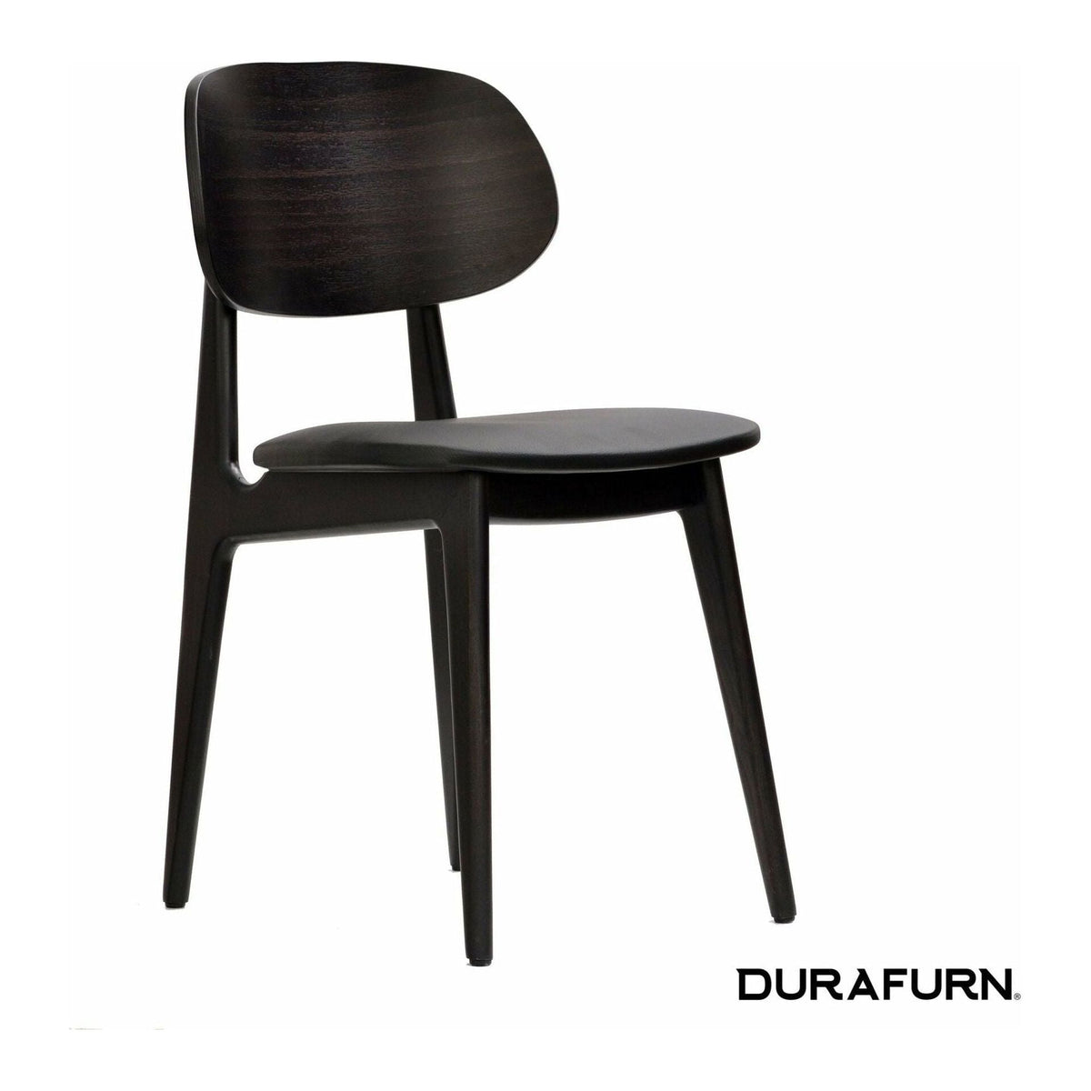 Ban Chair: Durable European Beech, Vinyl Seat, Commercial Use